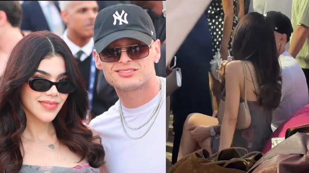 ¿Kenia Os y Peso Pluma confirman noviazgo? Video los muestra muy juntos en evento